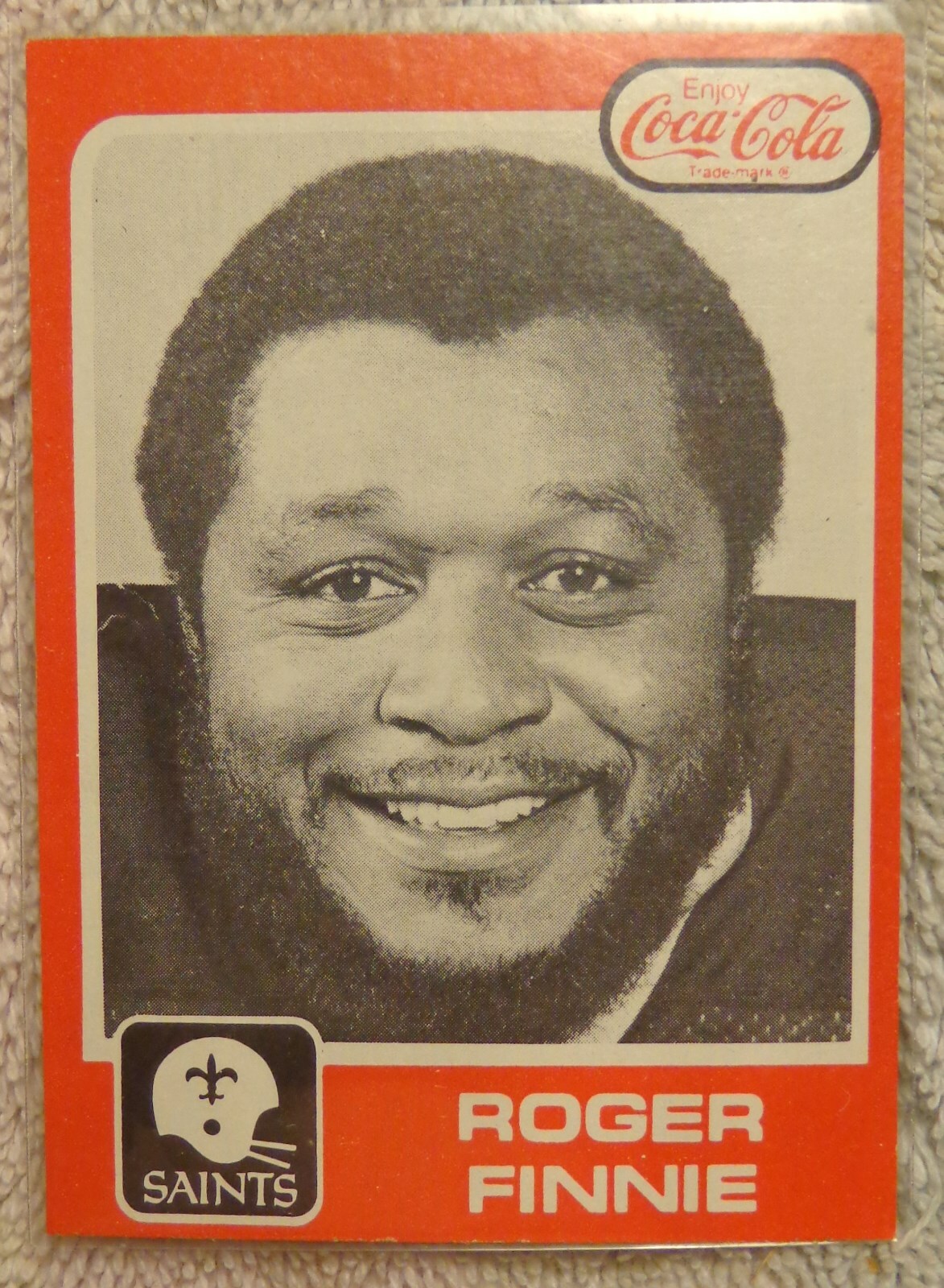 1979 Coke Saints Football Card - Roger Finnie - Florida A&M alumni | eBay
