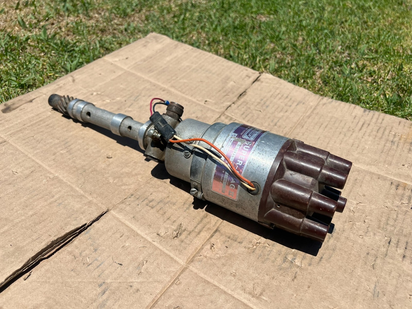 Mallory Magneto Mag Distributor SUPER MAG II w/ Transformer Chevrolet ...