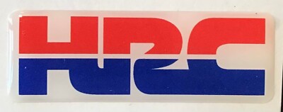 HONDA HRC- Gel Badge - 59mm x 20mm X 1 | eBay UK