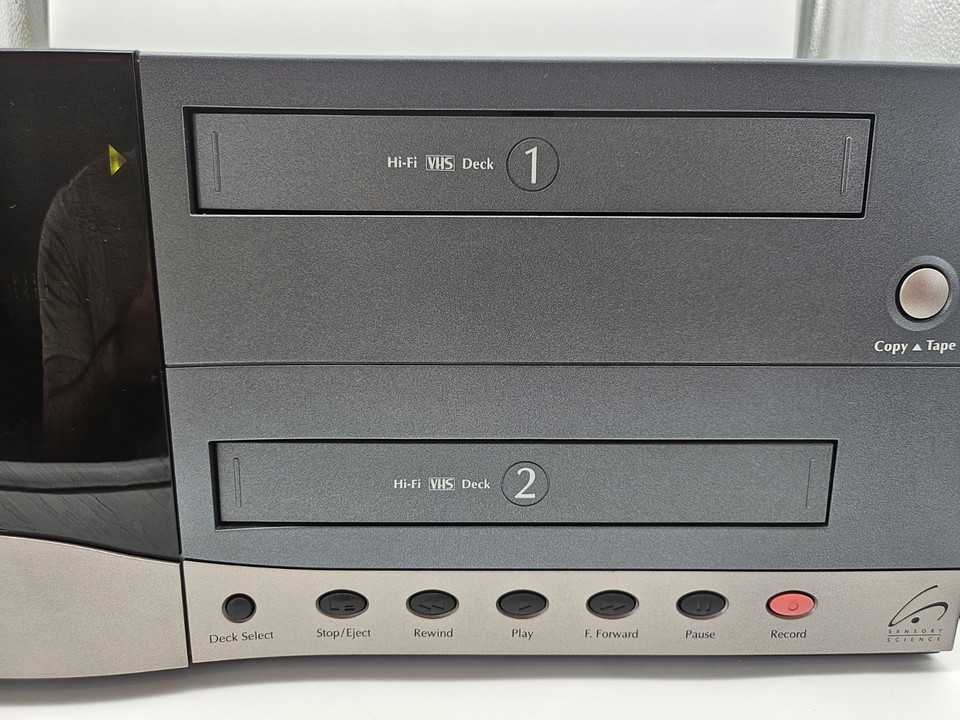 Go Video Dual Deck VCR GV6650 No Remote Tested And Works | eBay