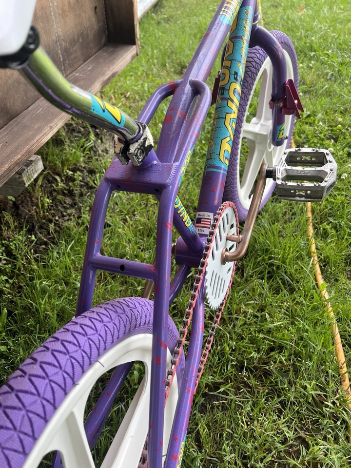1987 Dyno Detour 20” BMX Bike Original Paint Frame, Fork And Handlebars ...