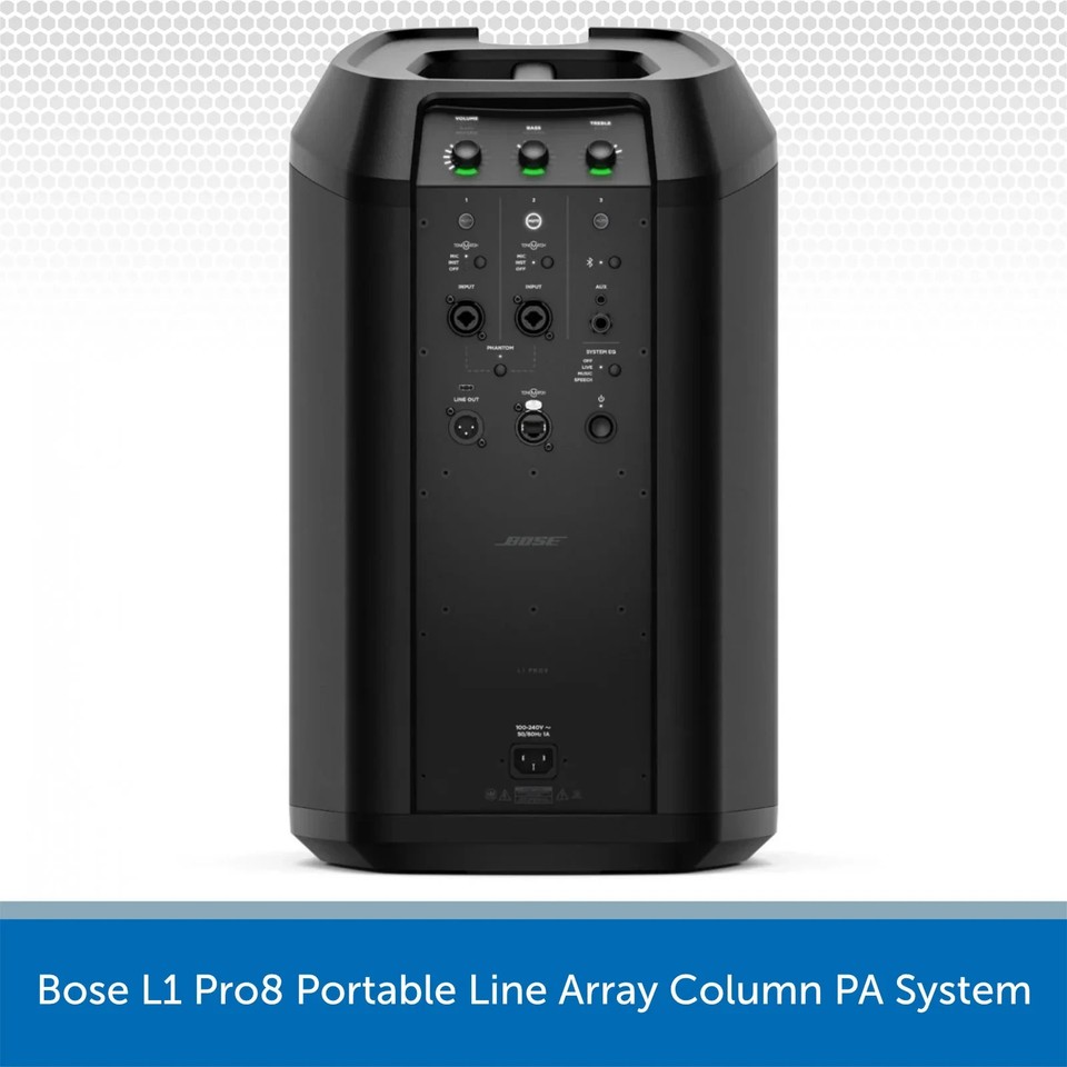 Bose L1 Pro8 Portable Line Array Column PA Speaker System Bluetooth App ...