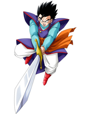Teen Gohan Dragon Ball Weatherproof Anime Sticker 6" Car Decal | eBay