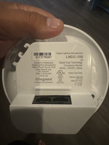 Wattstopper LMDC-100 Dual Technology 24 Volt Digital Occupancy Sensor ...