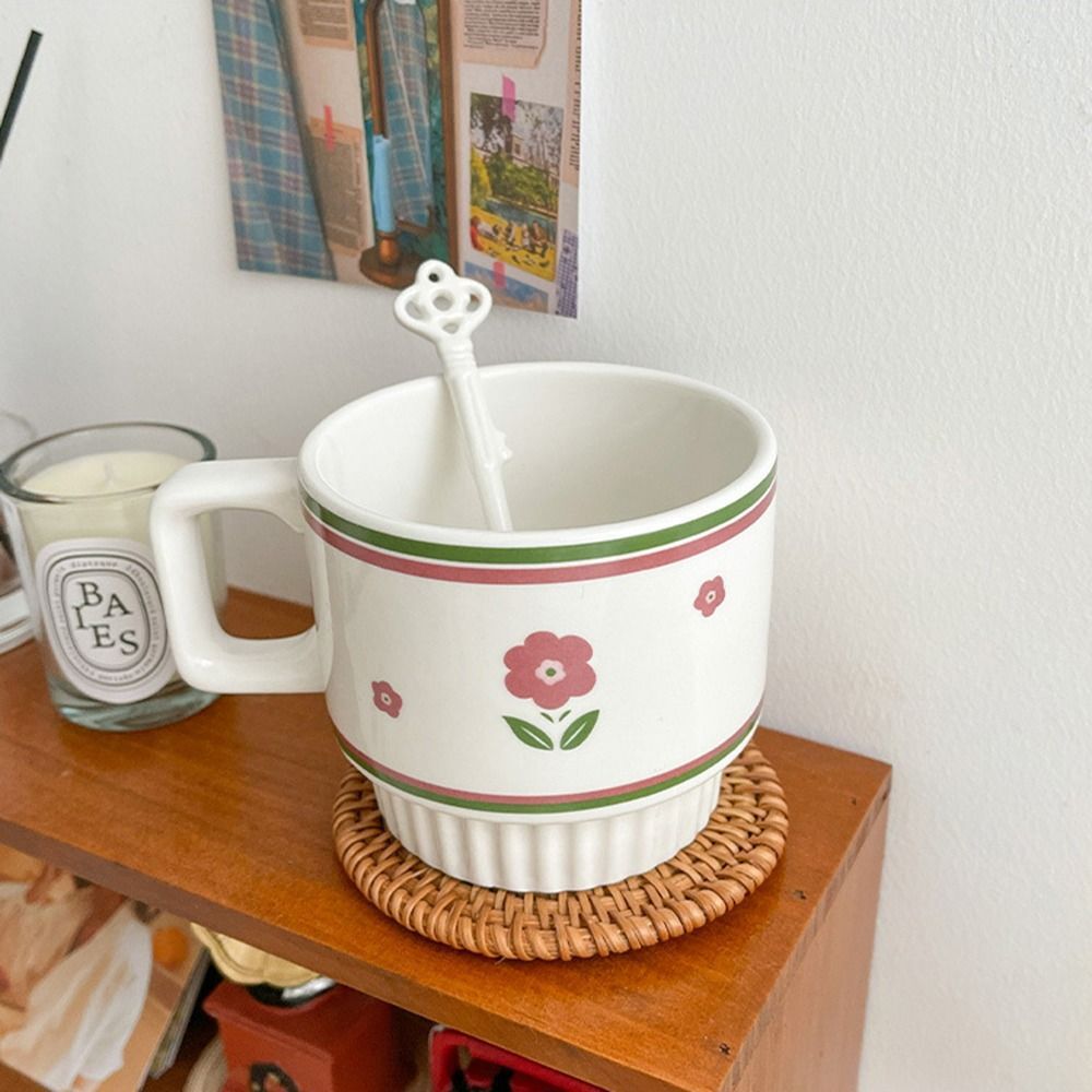 Ice Cream Stirring Tool Espresso Ceramic Stirrer Scoop Teaspoon Coffee ...