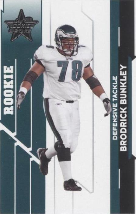 2006 Leaf Rookies & Stars - Rookie Brodrick Bunkley #241 /599 (RC) for ...