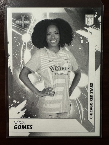 2024 Parkside NWSL Vol. 1 Black & White Nadia Gomes (RC) #166 Chicago Red Stars | eBay