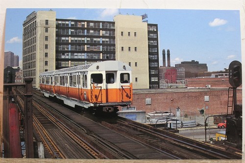 Massachusetts MA Boston Orange Line Dover Station Postcard Old Vintage ...