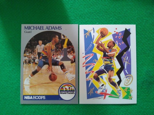 (2 Cards) 1990 NBA Hoops #91 & #361 - Michael Adams - Denver Nuggets | eBay