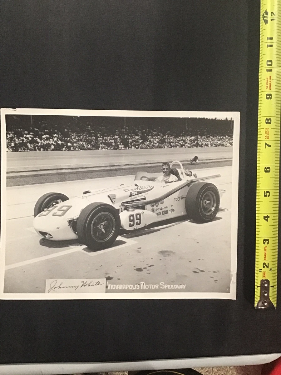 Johnny White Race Car Driver