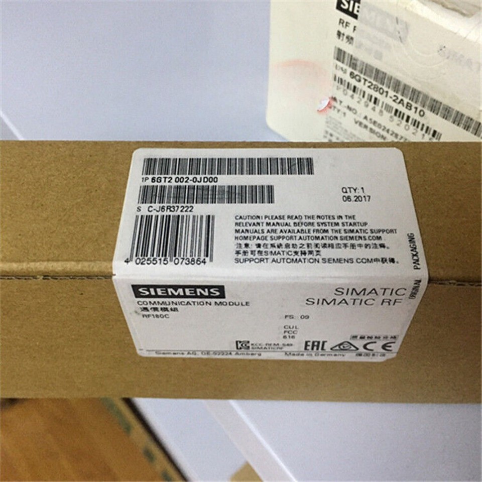New Siemens 6GT2002-0JD00 6GT20020JD00 RFID communication module RF180C ...