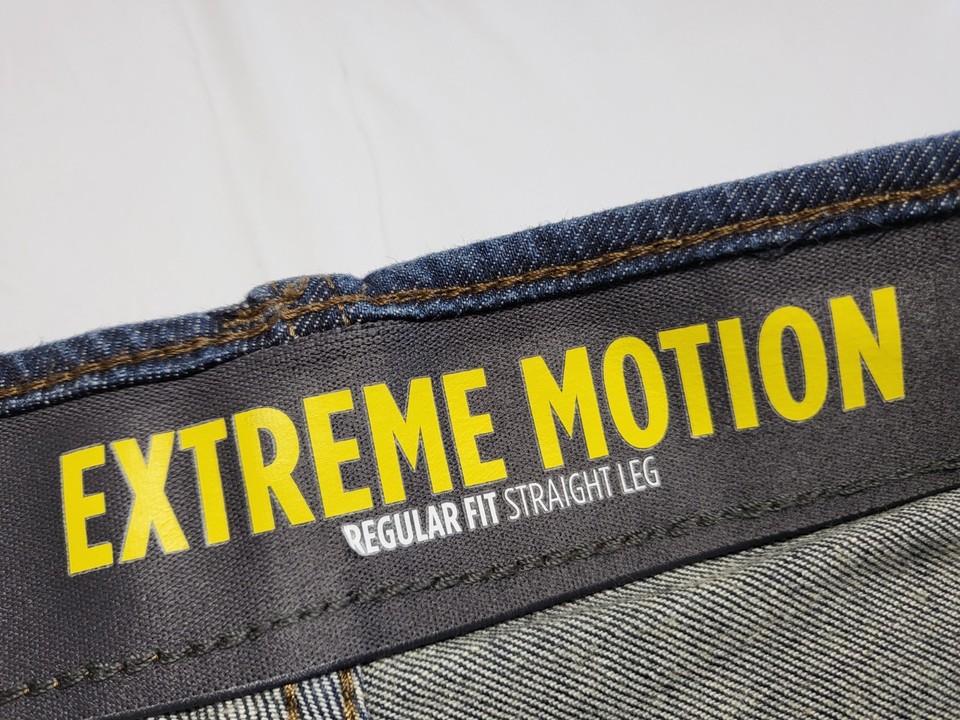 Lee Mens Jeans Extreme Motion 32 X 34 Slim Straight Motion Flex ...