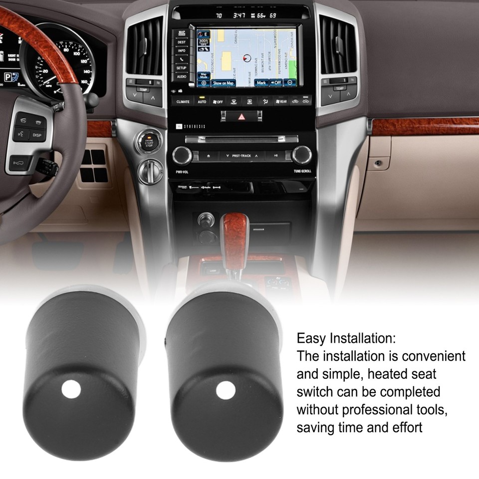 2pcs Car Seat Heater Switch Knob Seat Heating Ventilation Switch ...