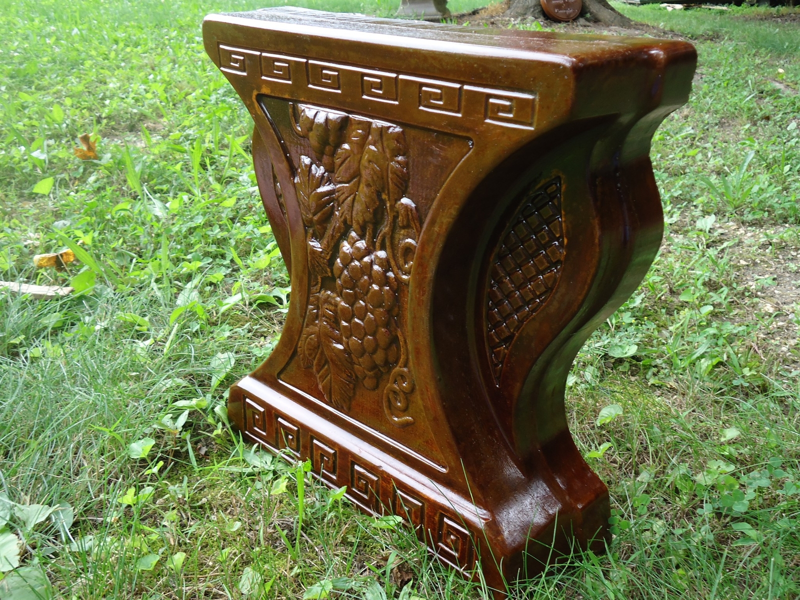 Concrete Bench Leg Mold One Grape bench leg | eBay