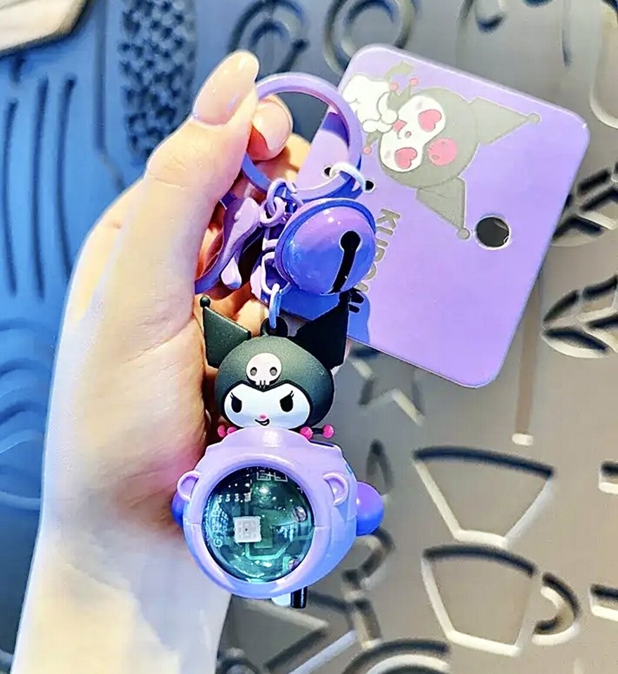 Sanrio Flashlight Keychain Light Cinnamoroll, Kuromi, My Melody ...