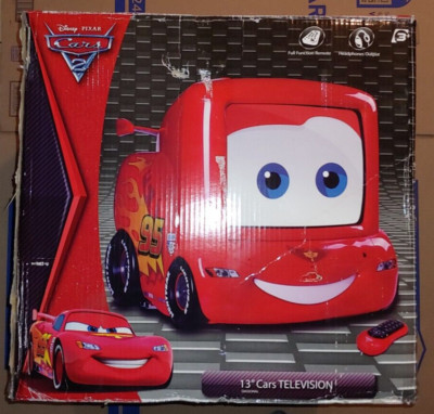 Disney Cars Lightning Mcqueen TV 13" CRT RETRO Vintage Exellent! | eBay
