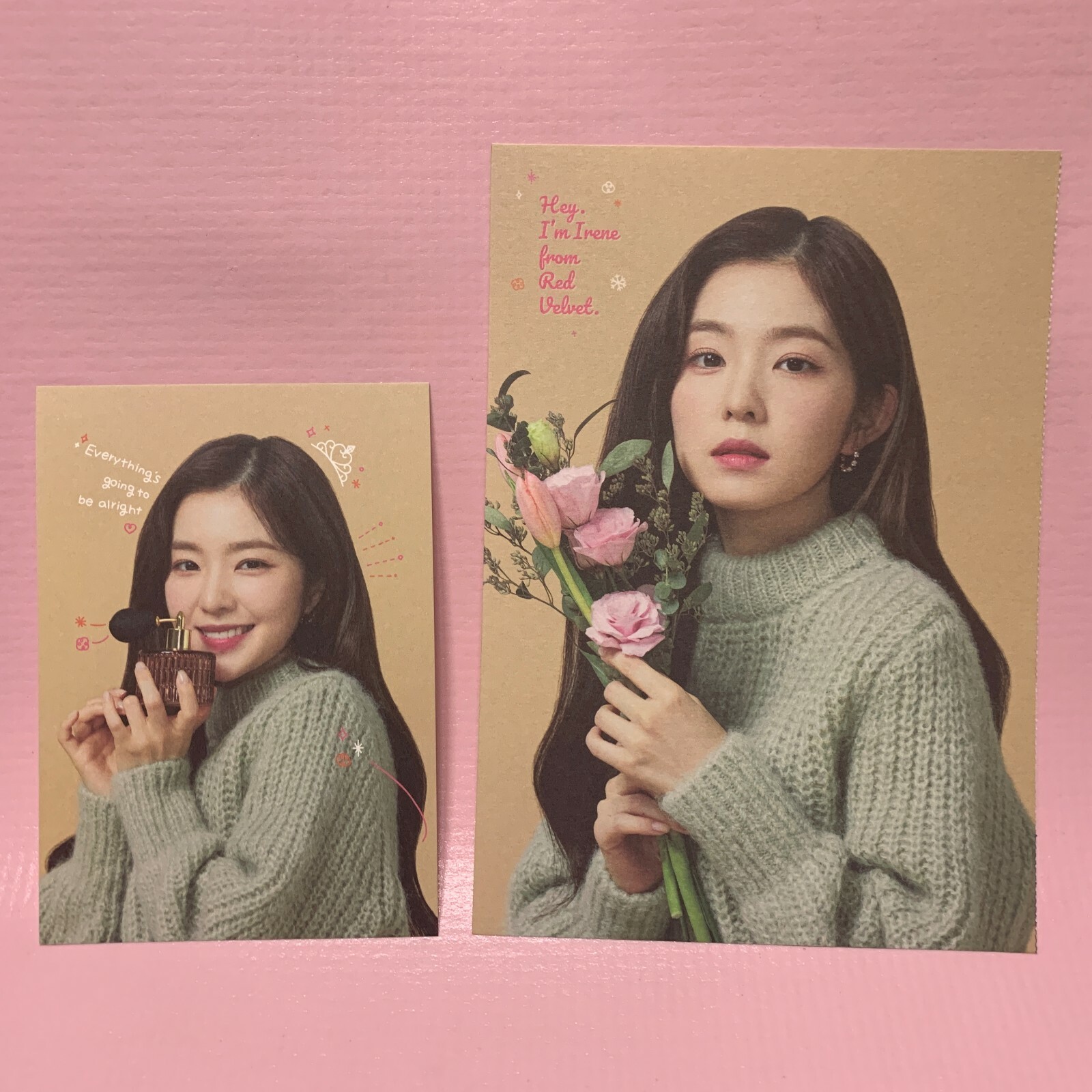 RED VELVET Official POSTCARD SET Red Velvet X GMarket Special Card ...