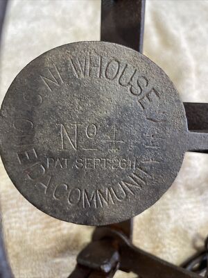 Vintage Newhouse No 4 Double Long Spring Trap Trapping Victor Sargent ...