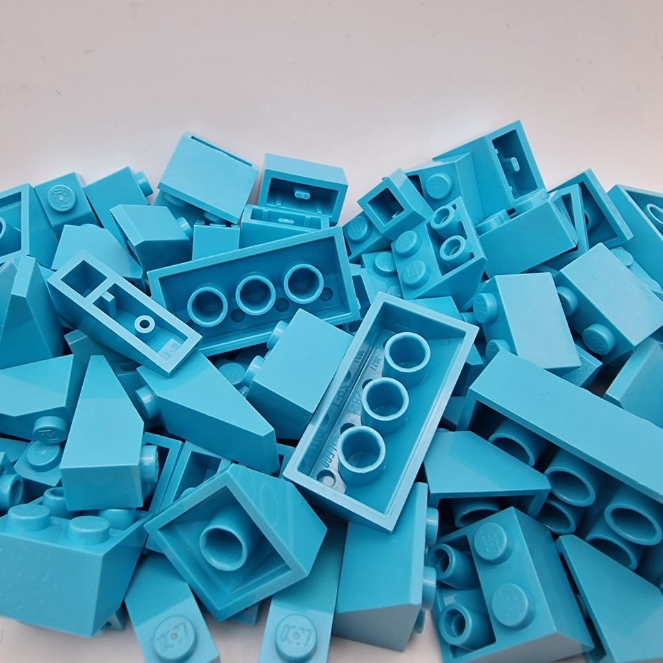 LEGO Slopes x50 Pack Roof bricks parts pieces Bundle Lot Choose Colour ...