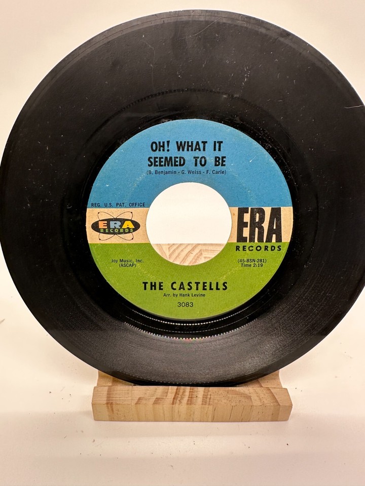 THE CASTELLS Stand There Mountain Oh! What It Seemed To Be ERA 3083 45 ...