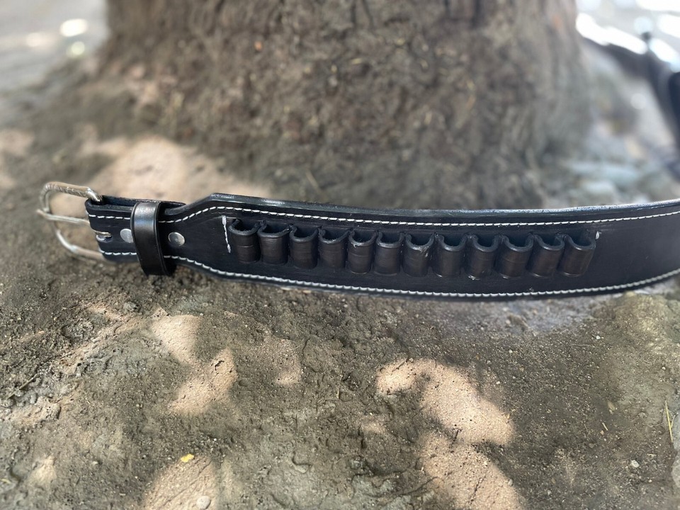 D.A.D CUSTOM LEATHER Hollywood Western Single Holster Henry Fonda Rig ...