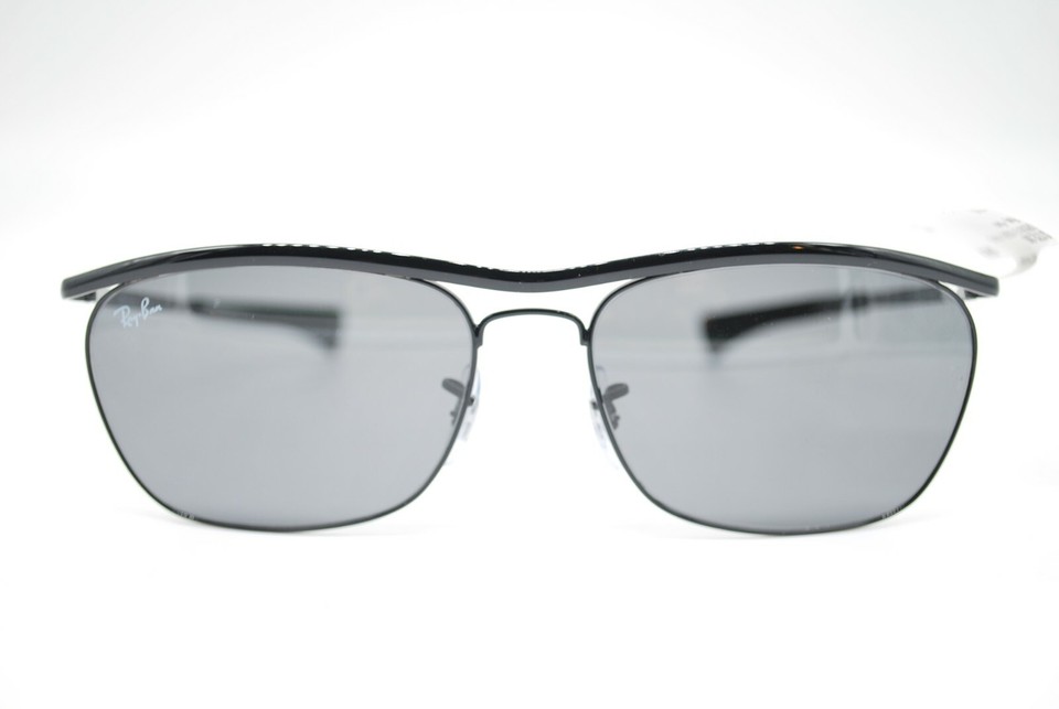 NEW RAY-BAN RB 3619 002/B1 BLACK GRAY AUTHENTIC FRAME SUNGLASSES 60-16 ...