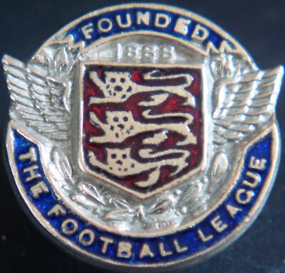 THE FOOTBALL LEAGUE Badge Maker VAUGHTONS B'ham Stud fitting 20mm x ...