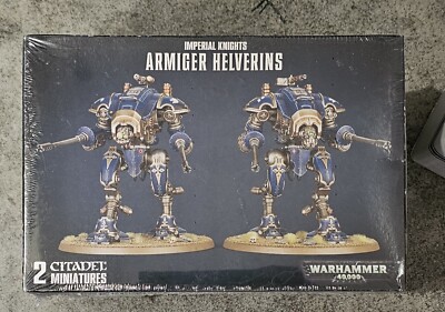 Imperial Knights Armiger Helverin x2 NiB Games Workshop Warhammer 40k ...