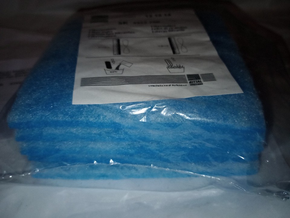 NEW LOT OF 5 RITTAL SK 3322.700 SYNTHETIC FIBER REPLACEMENT FILTERS ...