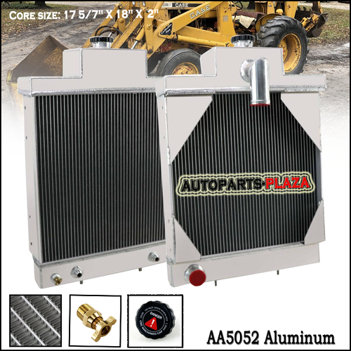 Radiator+Oil Cooler Fits Case/IH 430CK 480B 480CK 530CK 580B 580CK ...