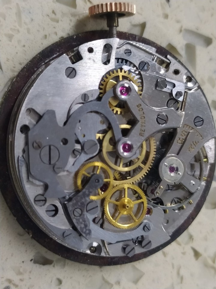 Reynold Swiss Chronograph watch movement, cal. Venus 188 similar to ...