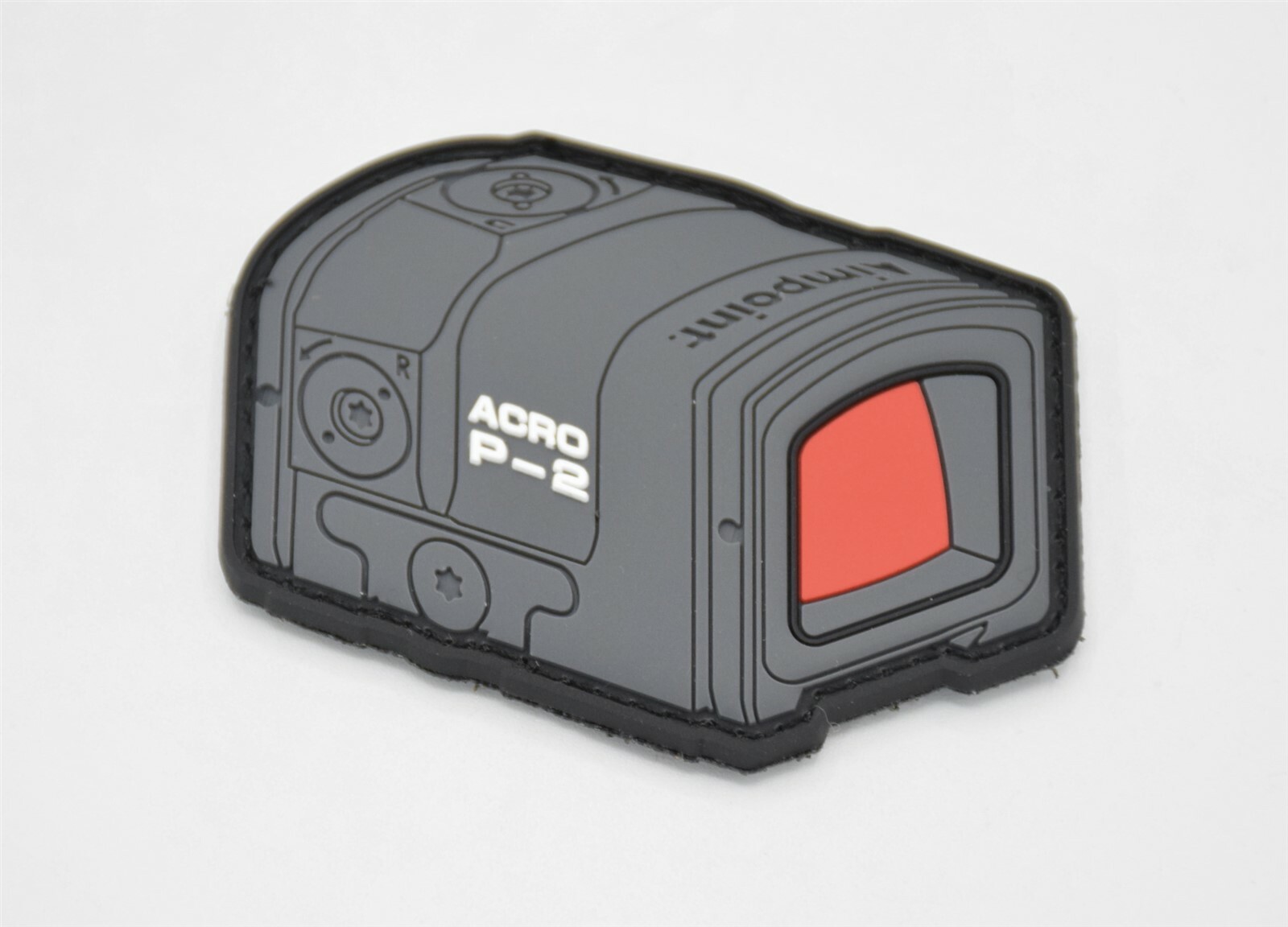 AIMPOINT ACRO P-2 RED DOT REFLEX SIGHT LOGO PATCH HOOK/LOOP BACKING ...