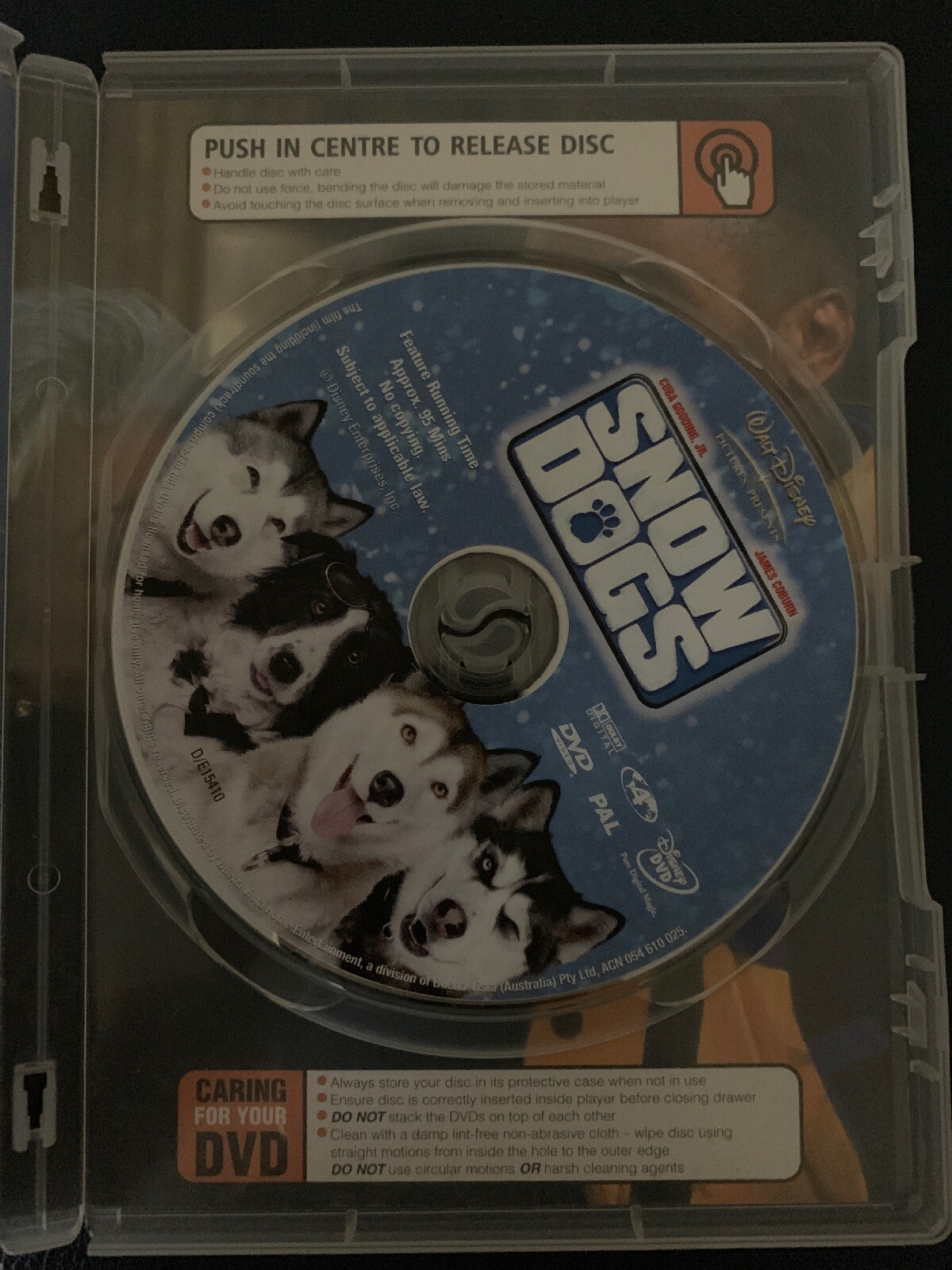 Snow Dogs (DVD, 2003) Disney Movie Region 4 Pal | eBay