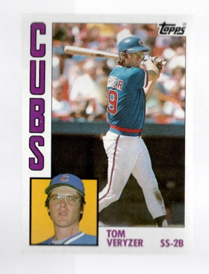 1984 Topps #117 Tom Veryzer NM/Mint | eBay