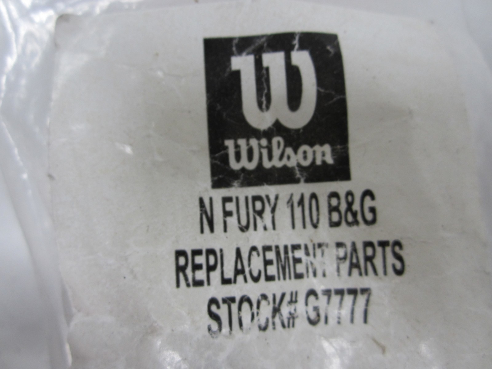 BUMPERGUARD / GROMMET SET: WILSON NCODE N FURY 110 (16X19) G7777 | eBay