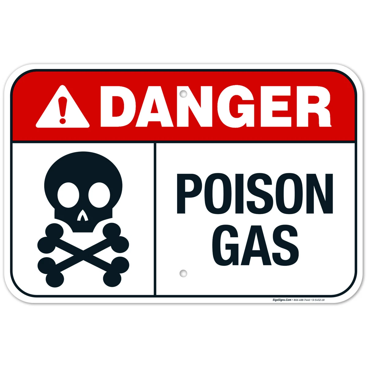 Poison Gas Sign