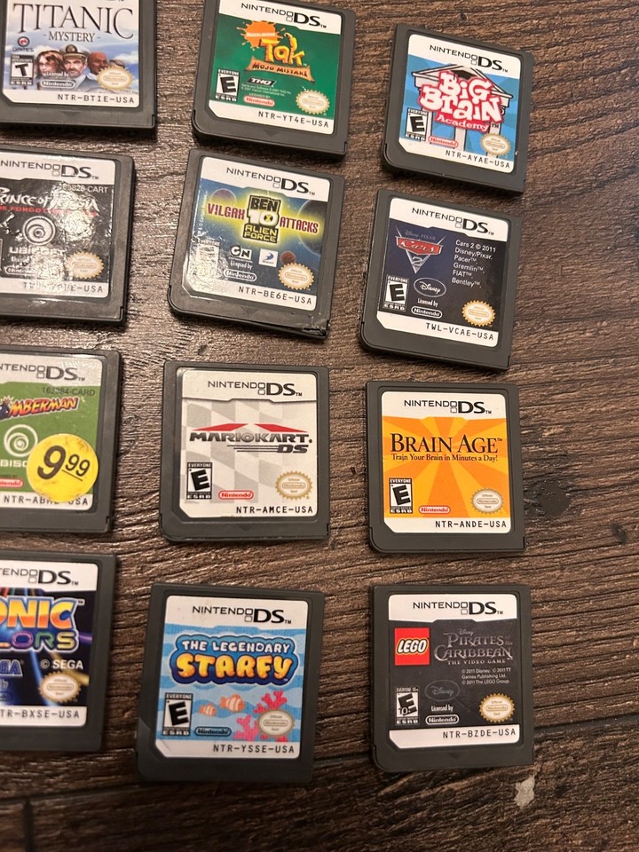 Nintendo DS Lot of 17 games Tested Sonic Bomberman | eBay