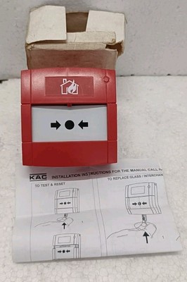 KAC MCP-C FIRE MANUAL CALL POINT 5200010-01A (GB) FREE DELIVERY | eBay ...