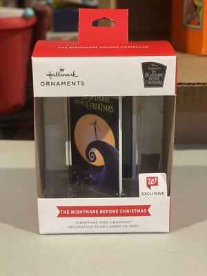 2021 Nightmare Before Christmas VHS Case Ornament Hallmark Walgreen's ...