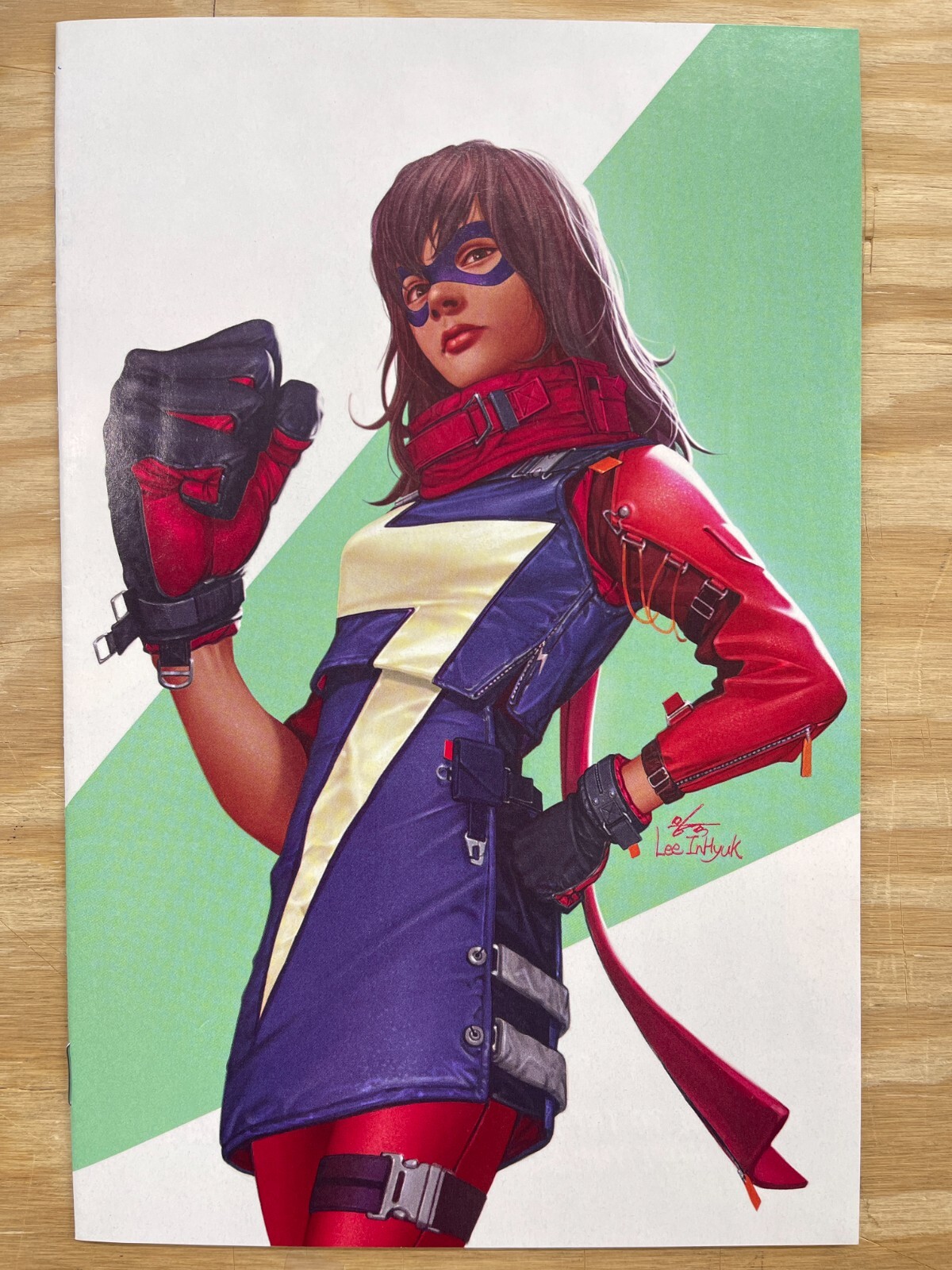 CAPTAIN MARVEL #31 Jee Hyuk Lee - Marvel Asian Voices VIRGIN VARIANT | eBay