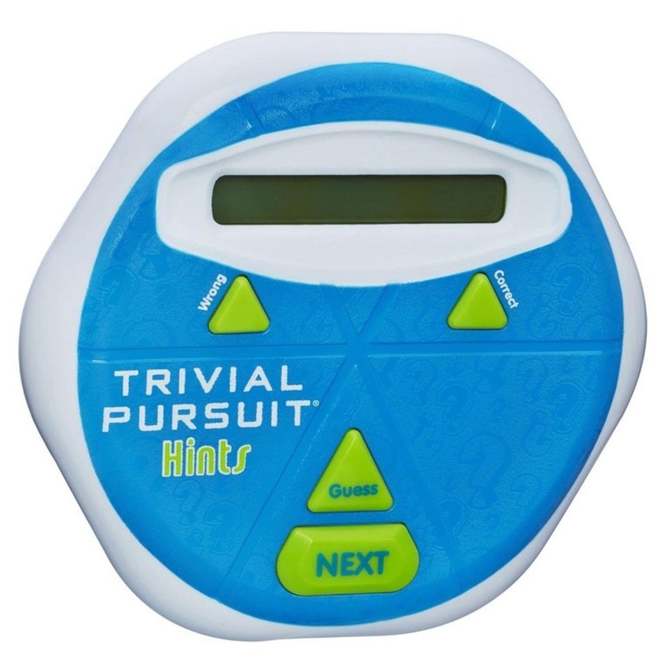 Trivial Pursuit Hints Game - Electronic Handheld Trivia Game | eBay