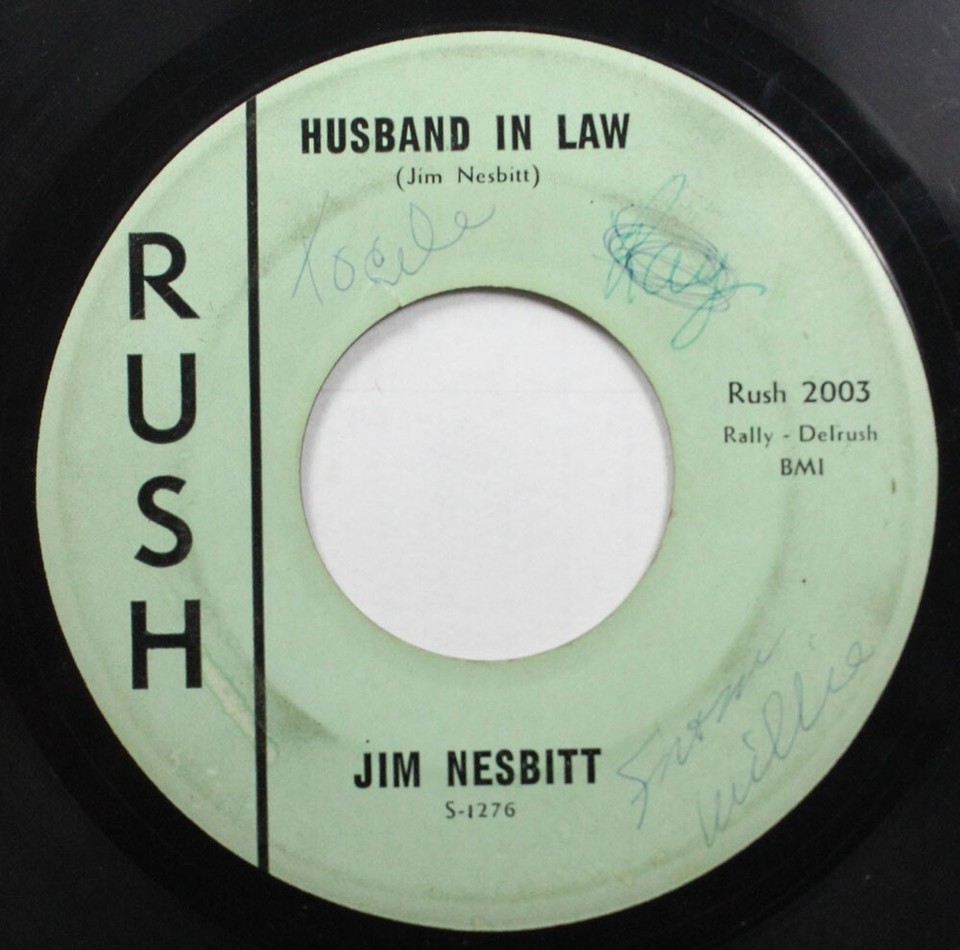 Country 45 Jim Nesbitt - New Frontier / Husband In Law On Rush | eBay