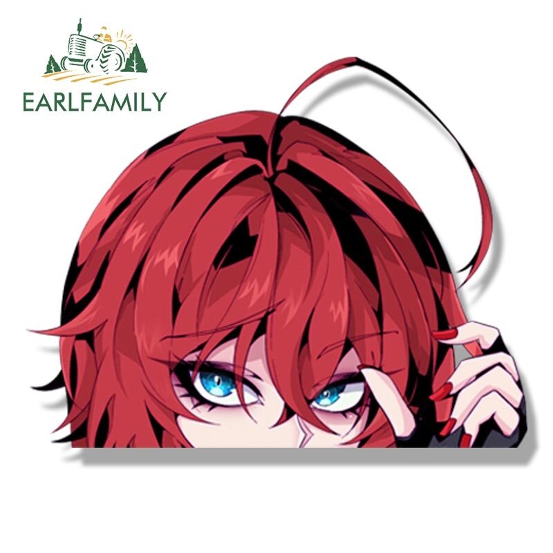 EARLFAMILY5.1” Gothic Rias Gremory Fanart CarSticker Anime High School ...