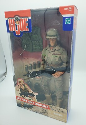 GI Joe GULF WAR ARMY GRENADIER Delta 2001 Action Figure | eBay