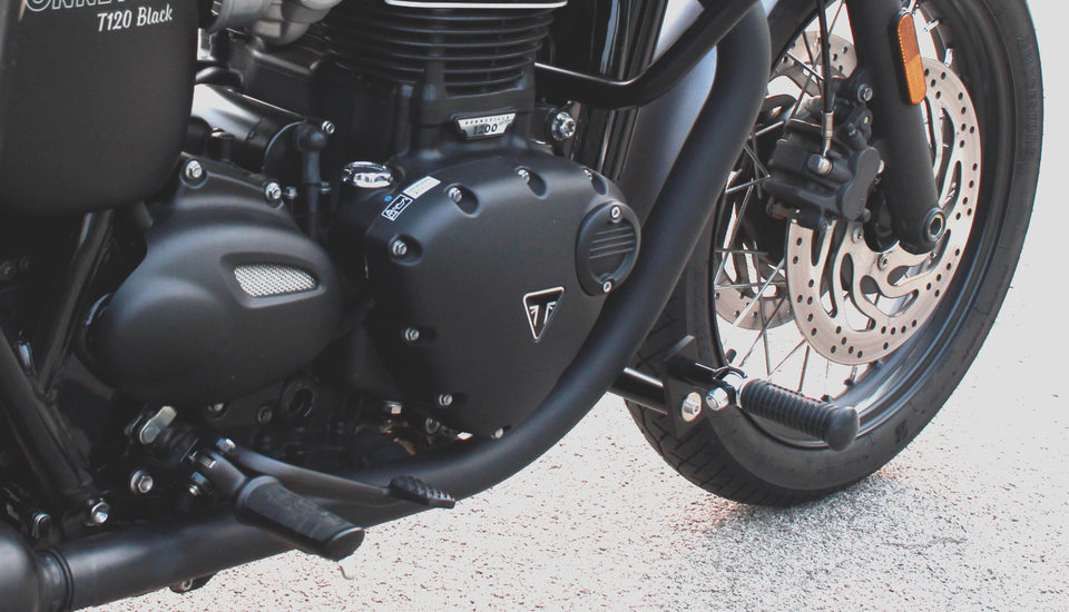 Triumph Bonneville T100 T120 Classic Forward Controls Highway Foot Peg ...