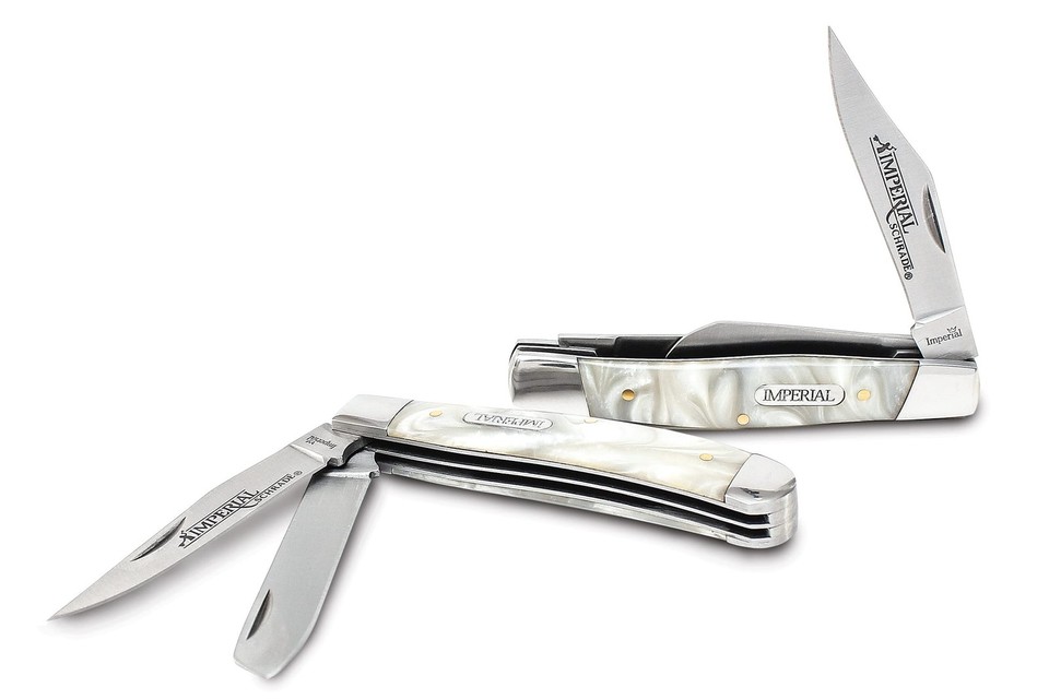 Imperial Knives IMP13L: Stainless Steel Large 2 Blade Pocket Knife ...