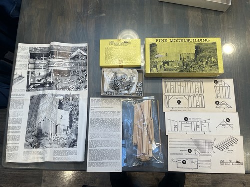 Fine Scale Miniatures Kit #160 Logging Repair Shed | eBay