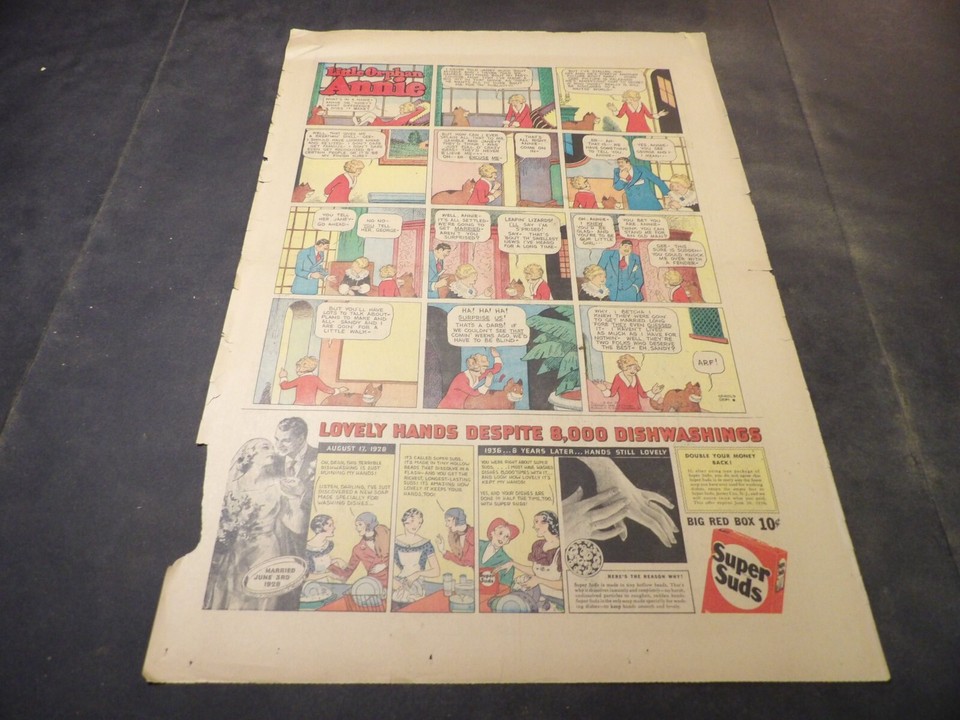 Barney Google by Billy DeBeck - Jan 26, 1936 - Sunday Full-Size | eBay