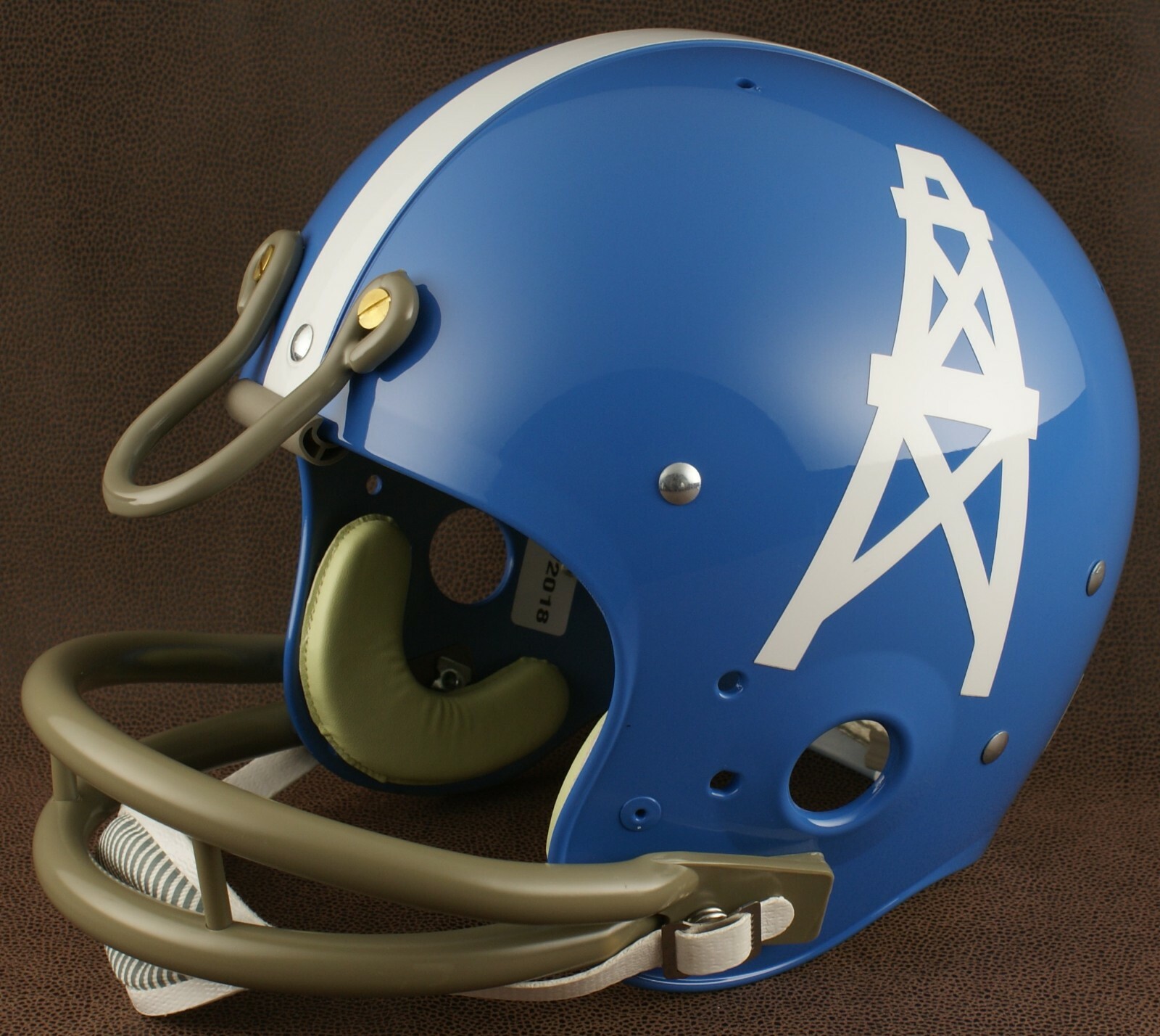 HOUSTON OILERS 1960-1963 NFL Riddell TK Suspension Football Helmet | eBay