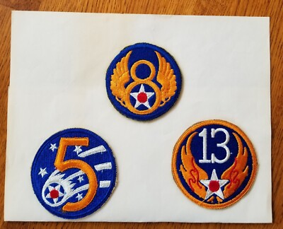 Air Force Shoulder Patches for the 5th, 8th and 13th Air Forces | eBay